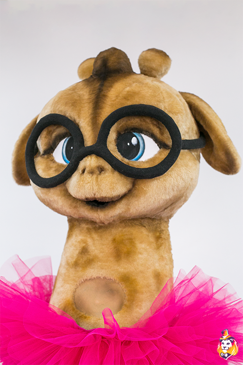 Giraffe Barbariska Mascot Costume