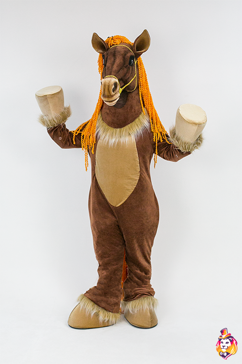 Horse Chestnut Mascot Costume