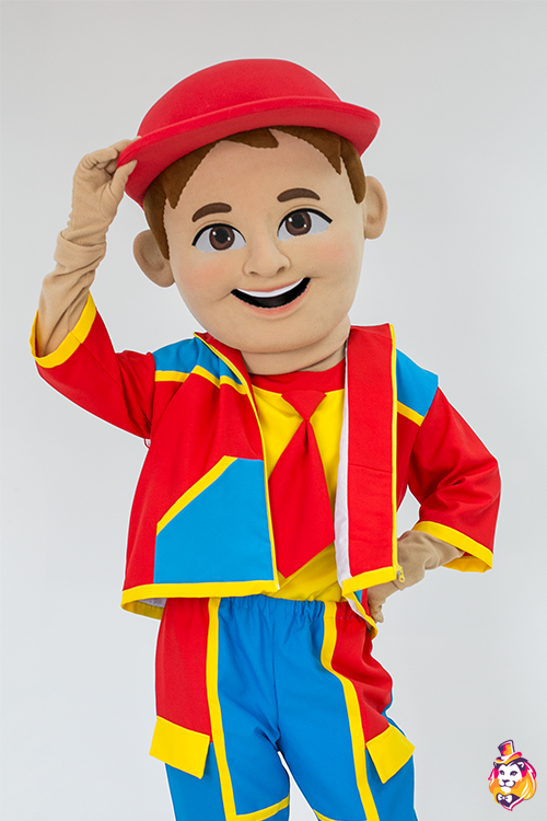 Boy Rapper Mascot Costume