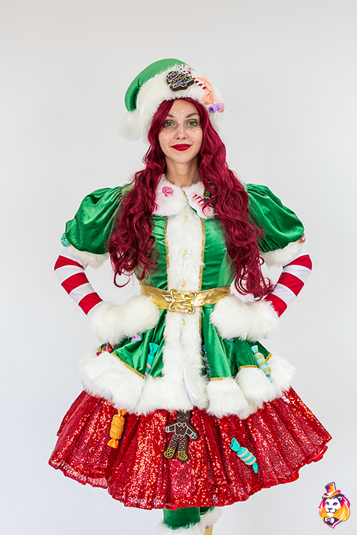 Buy New Year's Elf Sweetie carnival costume Mascot Costume | Carnival ...