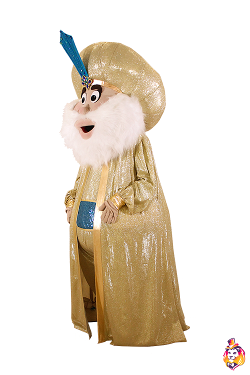 Sultan Mascot Costume