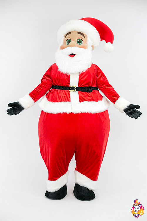 Santa Claus Surprise Mascot Costume