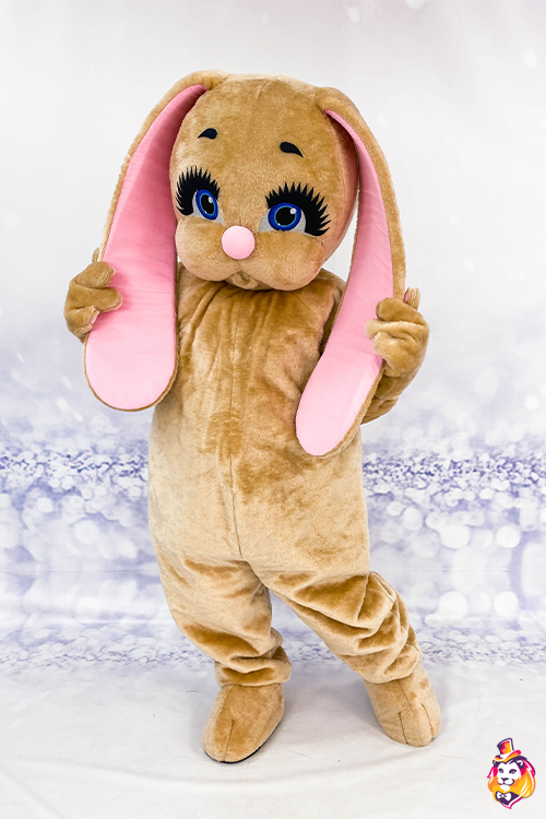 Bunny Mi Caramel mascot costume