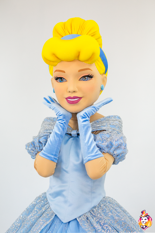 Princess Crystal Mascot Costume