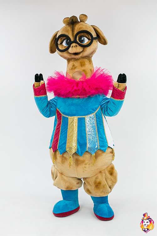 Giraffe Barbariska Mascot Costume