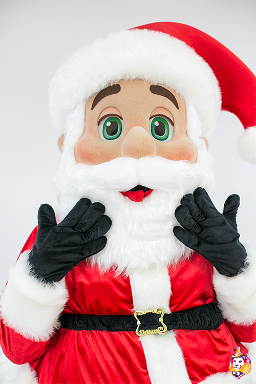 Santa Claus Surprise Mascot Costume