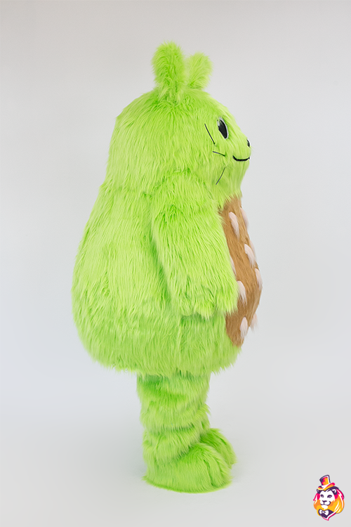 Toto Green Mascot Costume