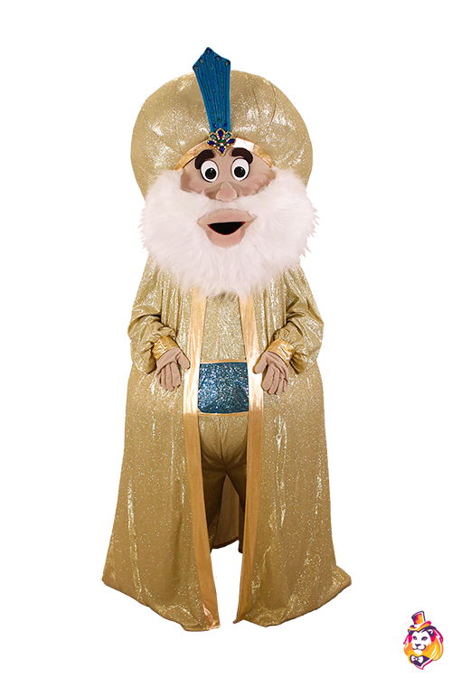 Sultan Mascot Costume