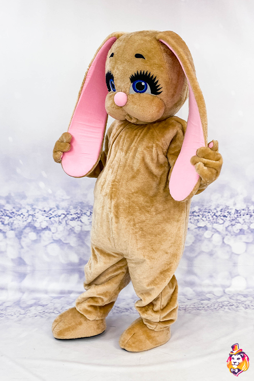 Bunny Mi Caramel mascot costume