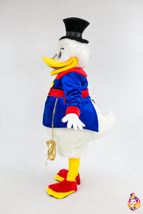 Uncle Duck Mascot Costume