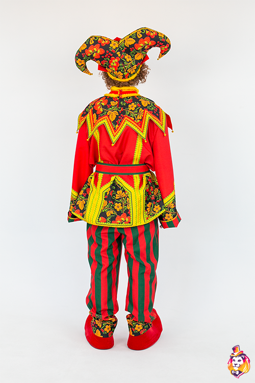 Jester Hohloma Carnival costume