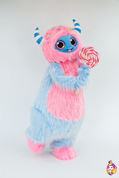 Candyland monster Mascot Costume
