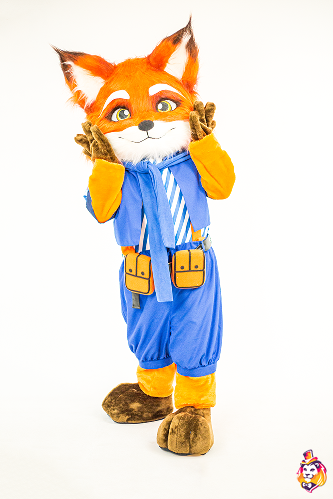 Fox Scout Mascot Costume