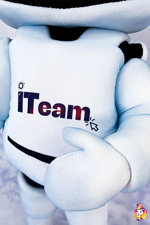 Robot Tim Mascot costume